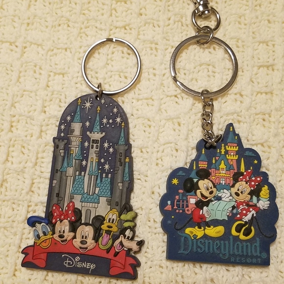Accessories | Walt Disney Keychains Nwot 2 Different Walt Disney ...